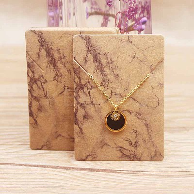 Wholesale Cardboard Necklace Display Cards - KBeads.com