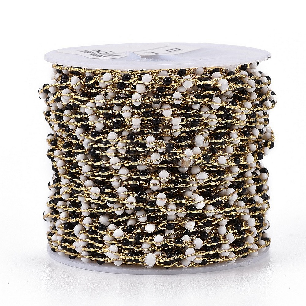 Wholesale Handmade Enamel Beaded Chains - KBeads.com