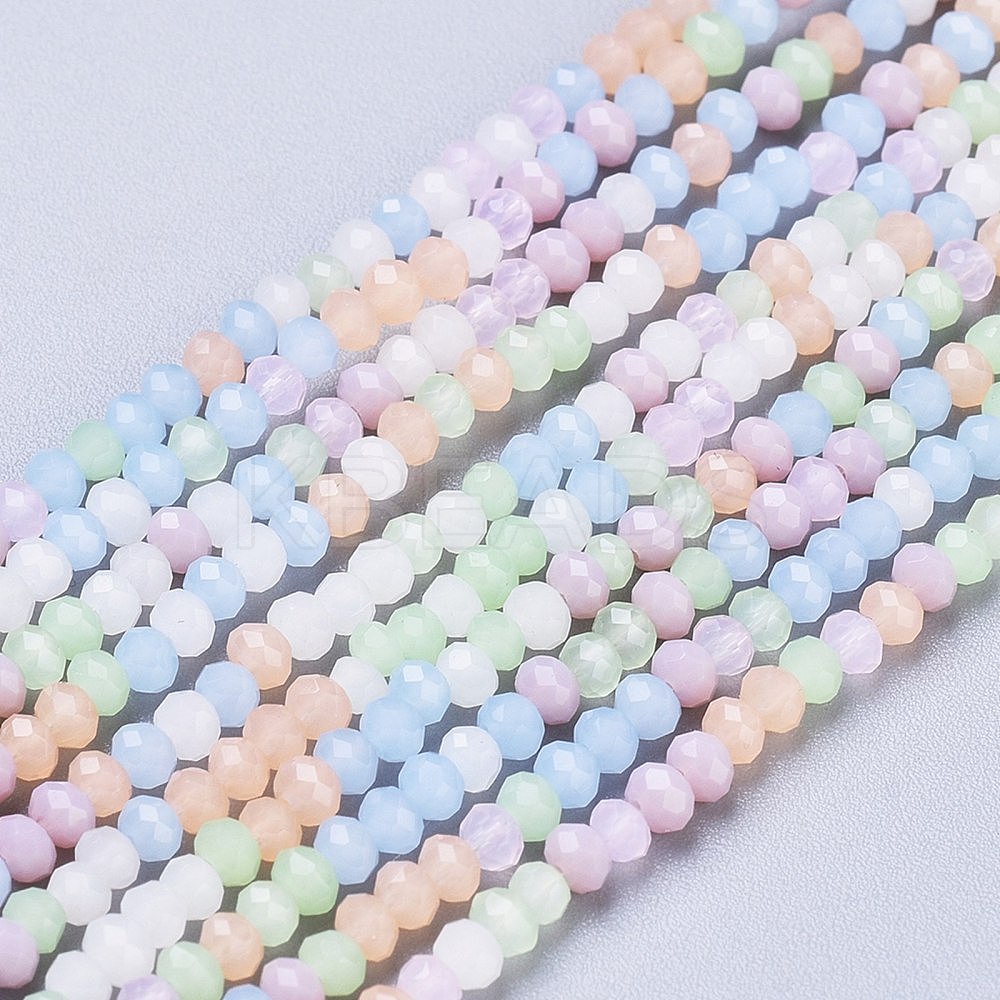 Wholesale Opaque Glass Beads Strands - KBeads.com